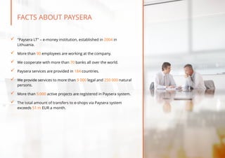 Paysera - Payment gateway | PDF