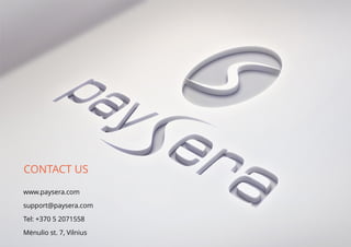 Paysera - Payment gateway | PDF