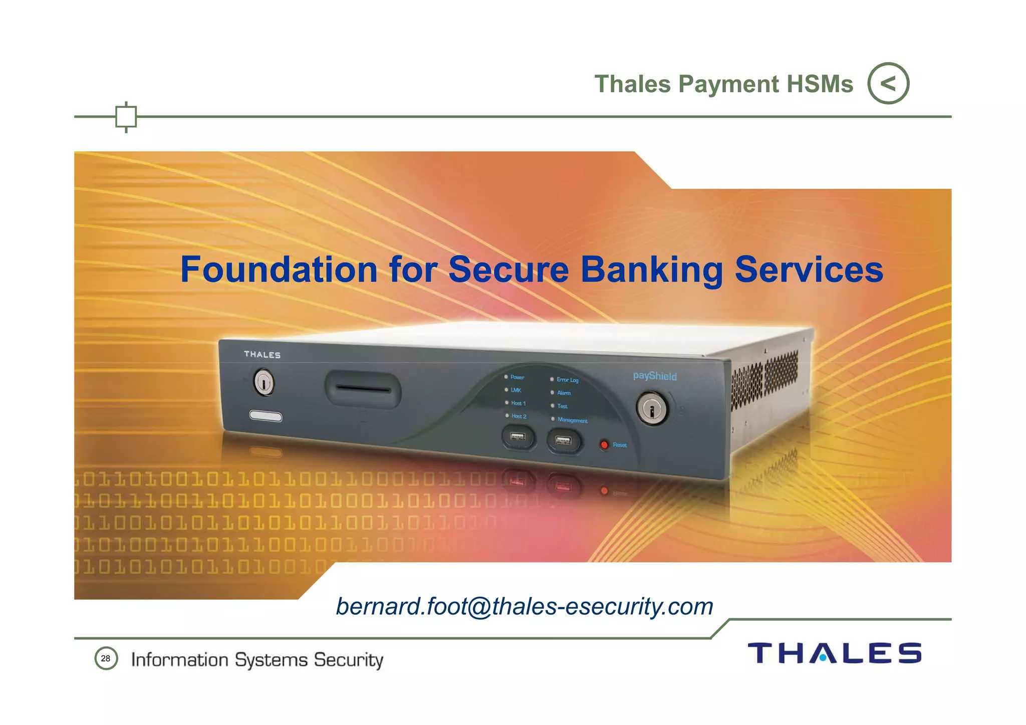 Payment Hsm Payshield9000 | PDF