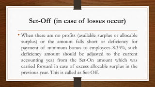 Payment of bonus_act | PPTX