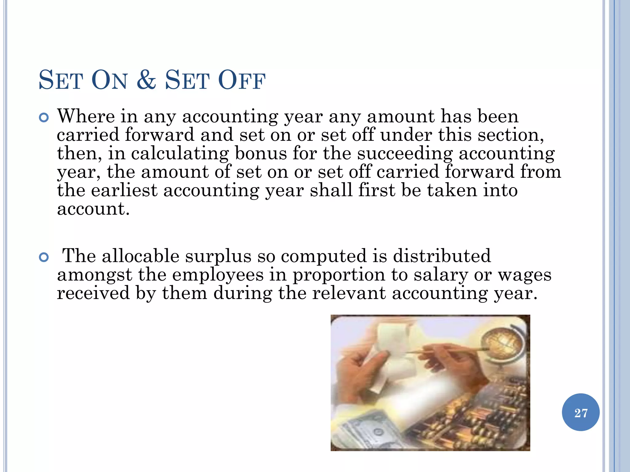 Payment of bonus act 1965 | PPSX
