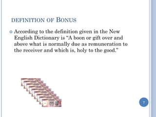 Payment of bonus act 1965 | PPSX