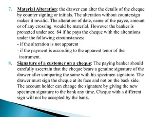 Payment of cheques chapter 1 | PPSX