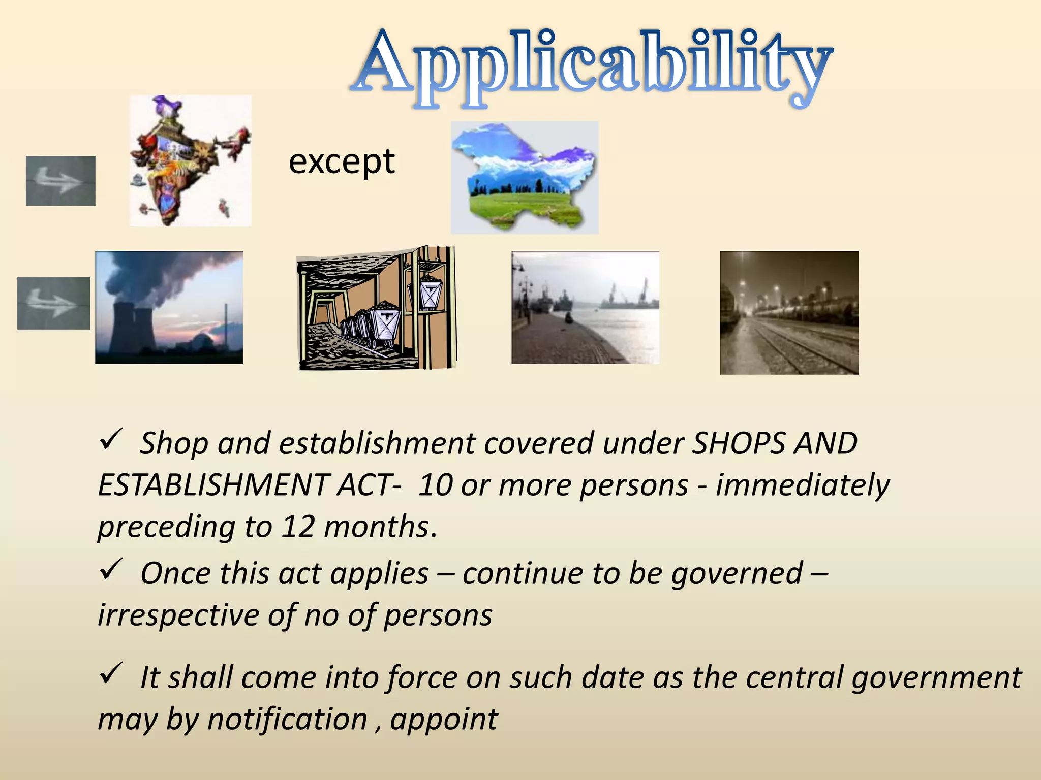 Payment of gratuity act 1972 | PPTX