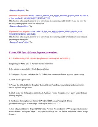 R12:Payment Process Request (PPR) | ODT