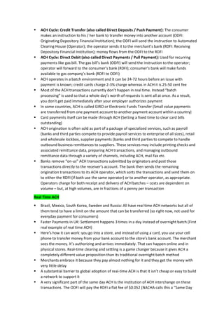 Payments 101 - Basics of Payments | PDF