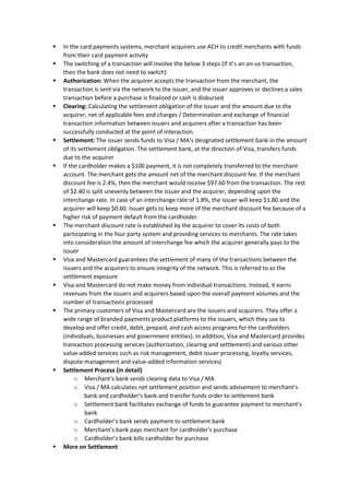 Payments 101 - Basics of Payments | PDF