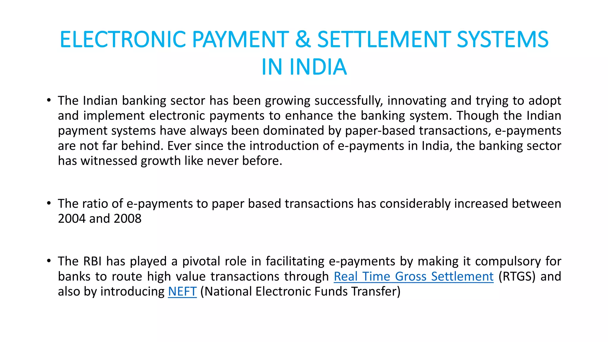 Payment settlement act | PDF