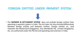 Payment settlement act | PDF