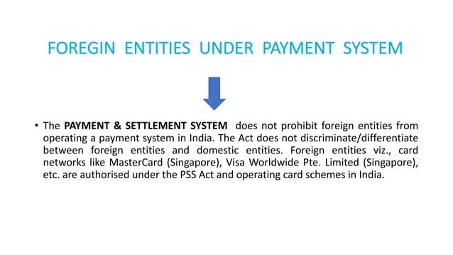 Payment settlement act | PDF