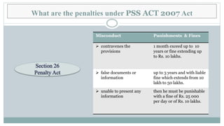 Payment settlement act 2007 | PPTX