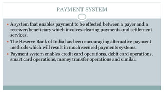 Payment settlement act 2007 | PPTX