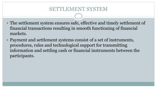 Payment settlement act 2007 | PPTX