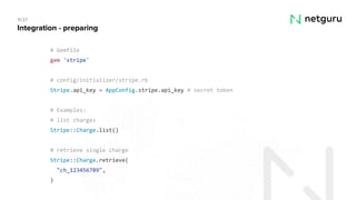 Payments integration: Stripe & Taxamo | PDF