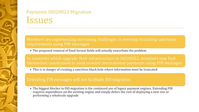 Payments ISO20022 Migration | PDF | Financial Regulation | Economy
