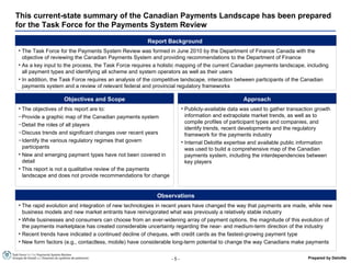 Payments landscape summary | PPT