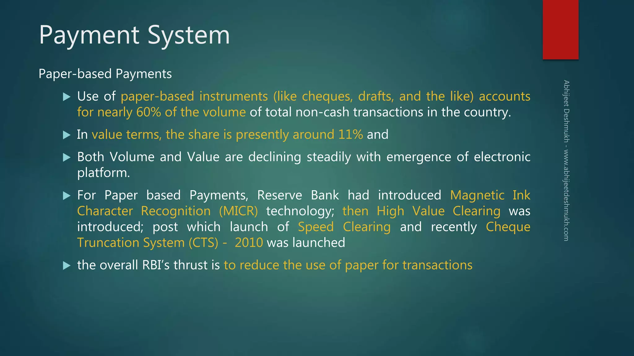 Payment systems | PPTX
