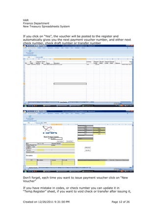 Accounting Systems in spreadsheets Tutorials | PDF