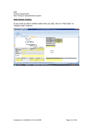 Accounting Systems in spreadsheets Tutorials | PDF
