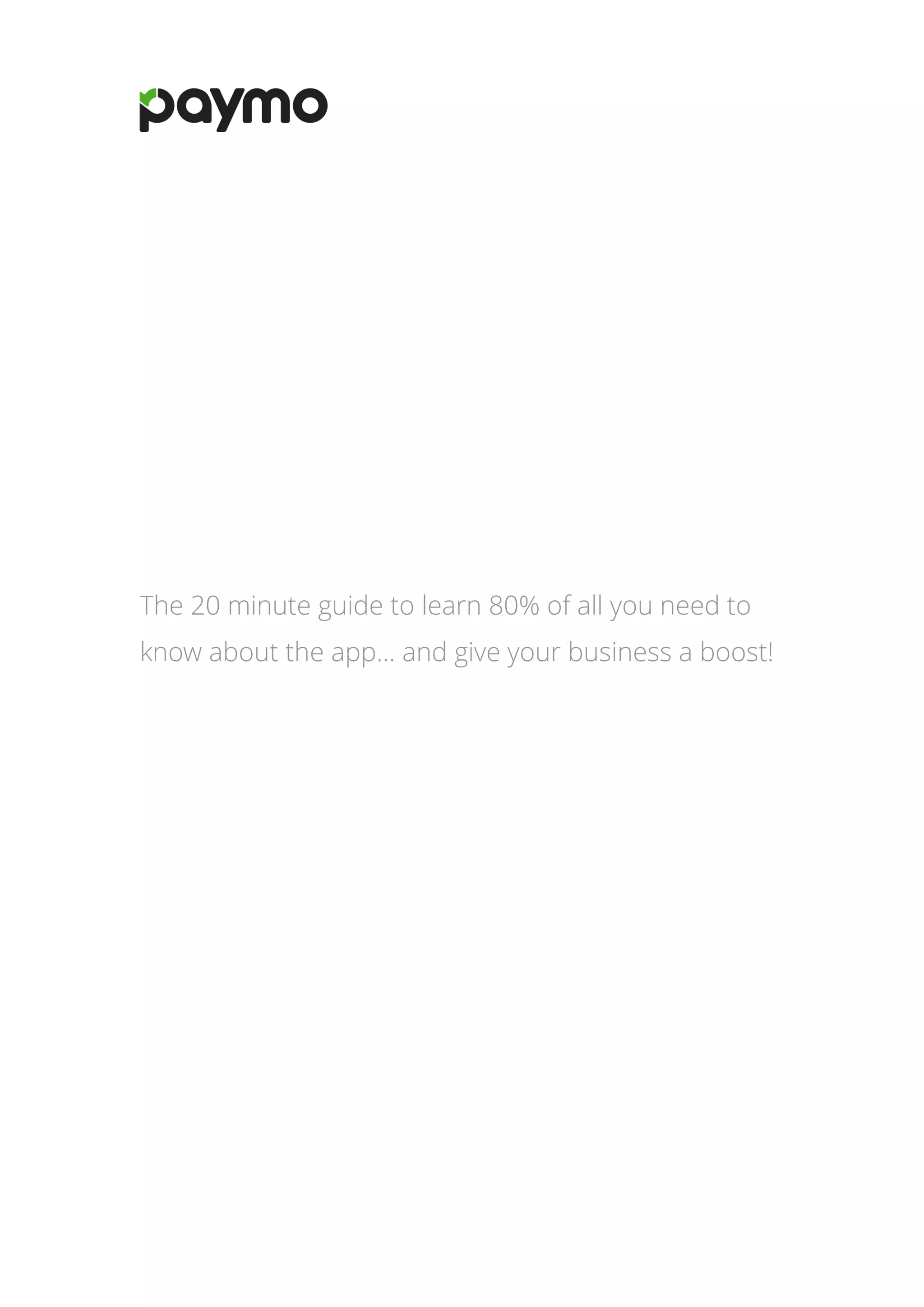 Paymo 3 - Get Started Guide | PDF