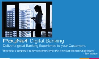 PayNet Mobile Banking Introduction 2017 | PPT