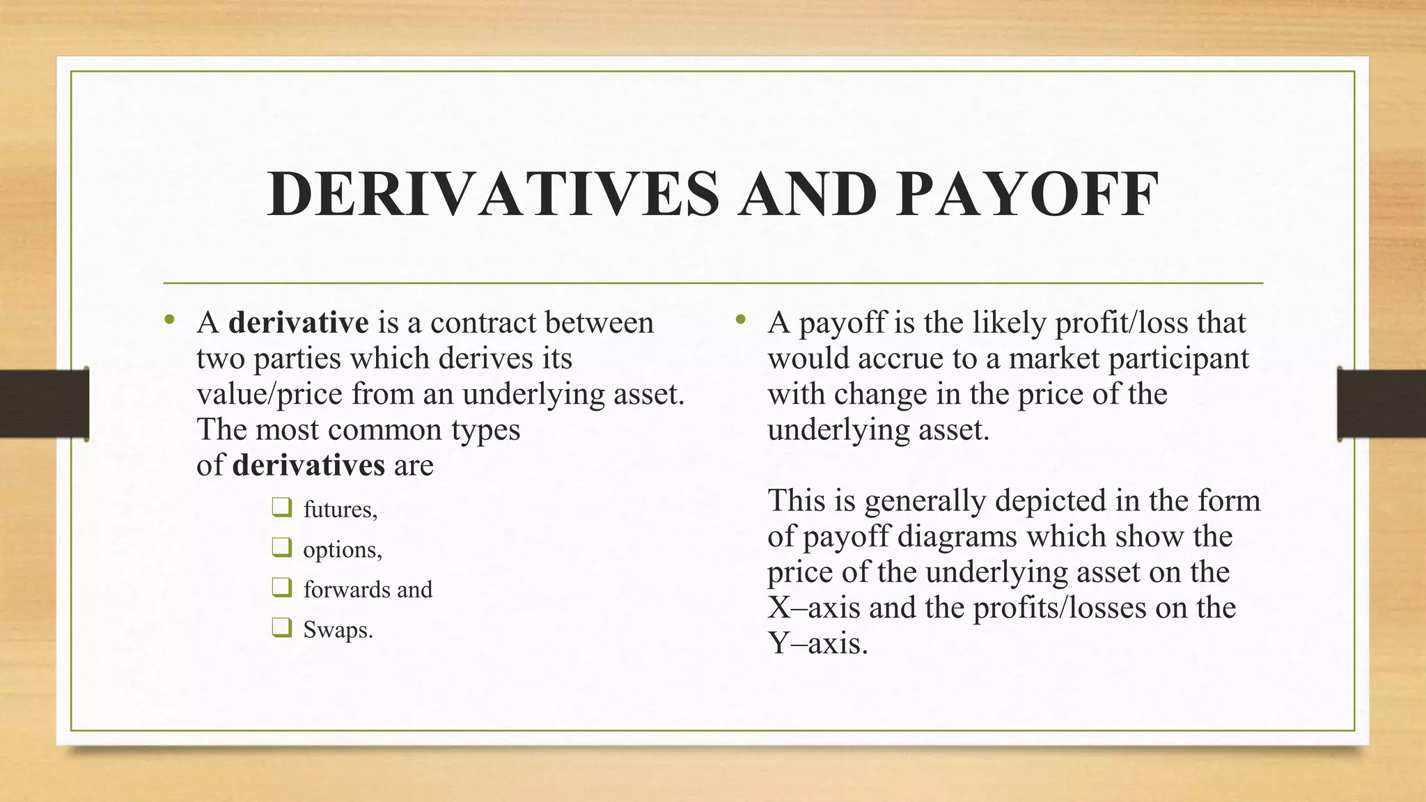 Payoff options | PPTX