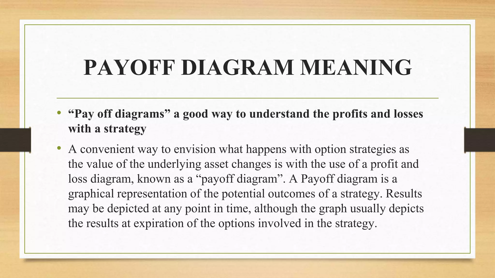 Payoff options | PPTX