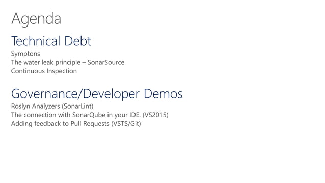 Pay off your technical debt with SonarQube | PDF | Business | Business and Finance