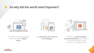 Payoneer - NOAH19 Berlin | PPT