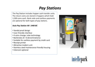 Pay on foot presentation | PDF | Computing | Technology & Computing