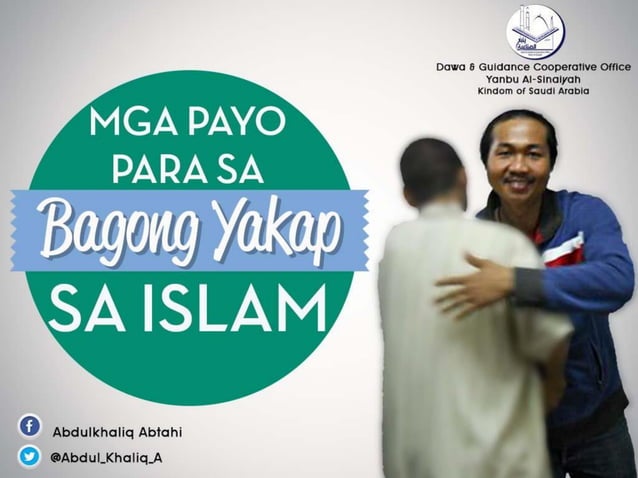 Payo para sa Bagong Yakap sa Islam | PPT