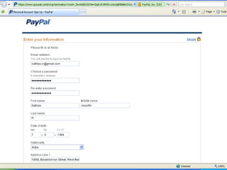 Pay Pal Introduction.........! | PPTX
