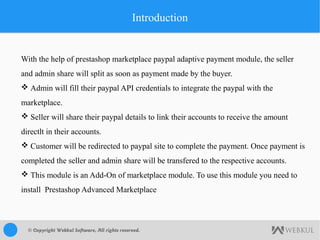 Prestashop Marketplace Paypal Adaptive Payment | PPT