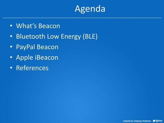 PayPal Beacon and Apple iBeacon | PPT
