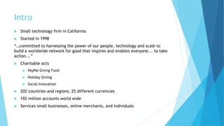 PayPal Marketing Plan Presentation | PPTX