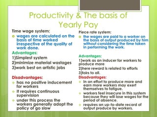 Pay & productivity | PPTX