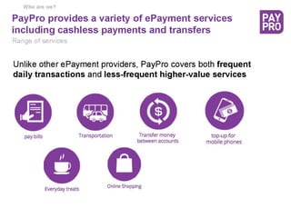 PayPro - Company Profile.ppt