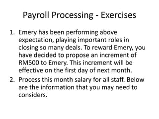 OfficeCentral Payroll | PPT