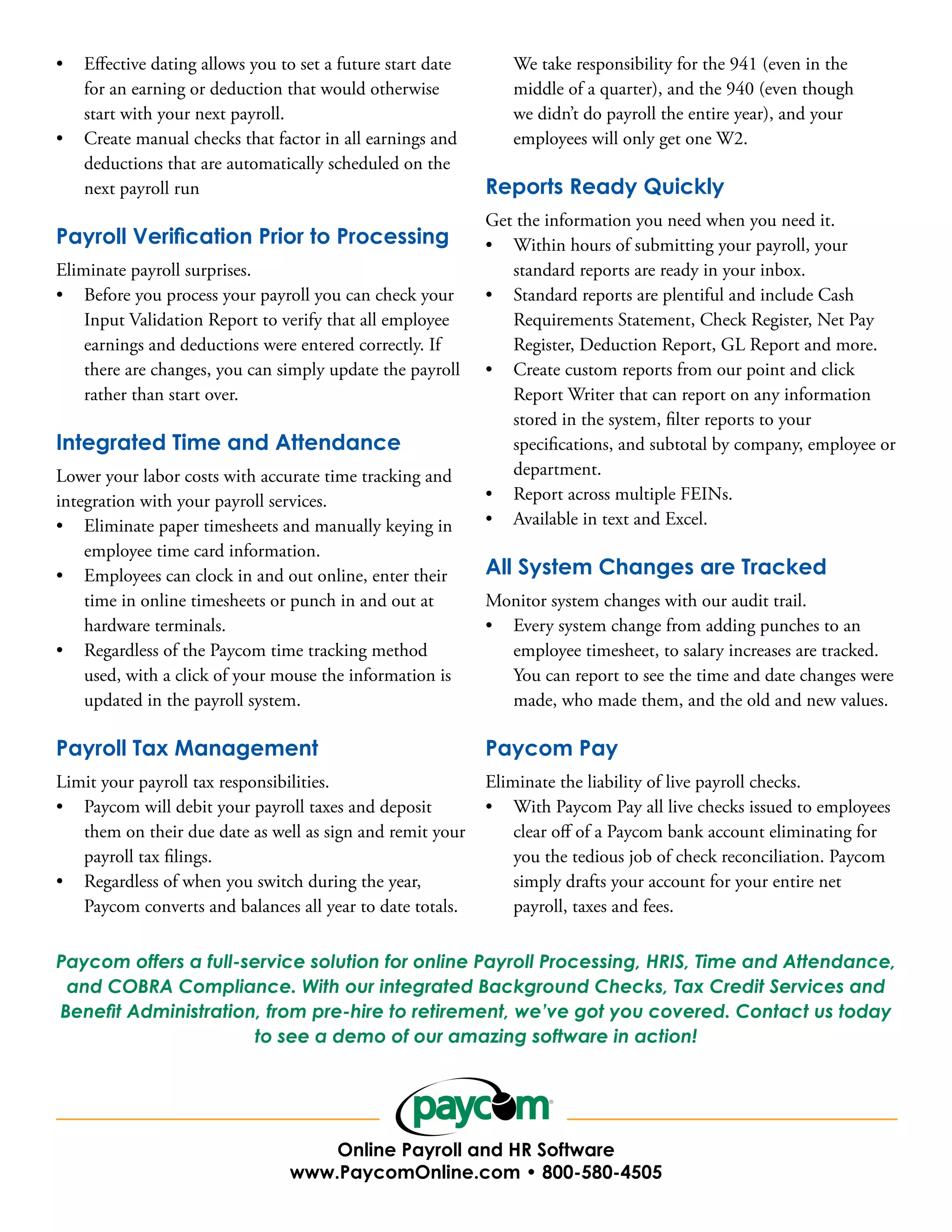 Payroll | PDF