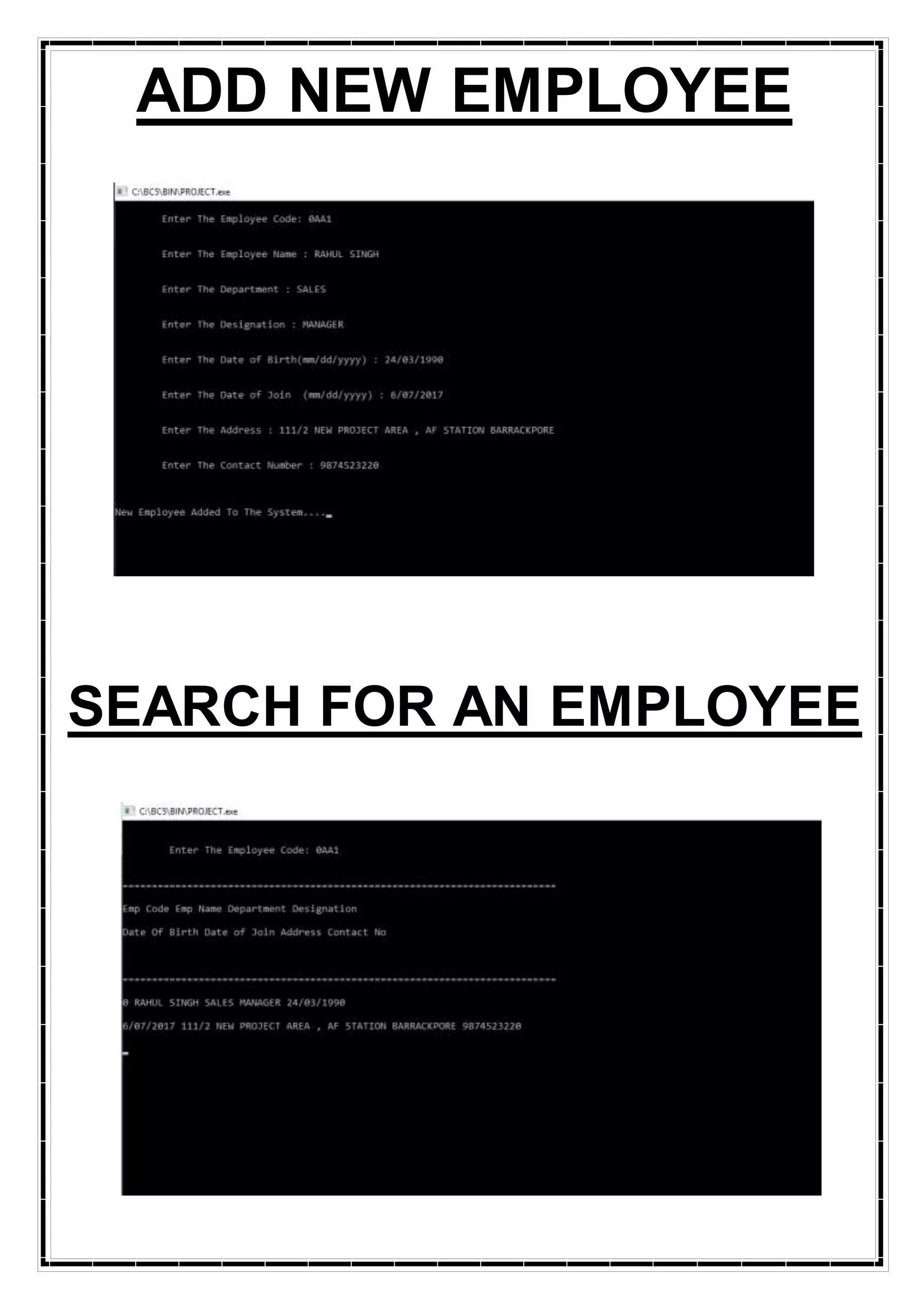 computer project code ''payroll'' (based on datafile handling) | DOCX