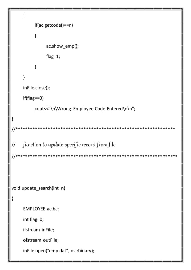 computer project code ''payroll'' (based on datafile handling) | DOCX