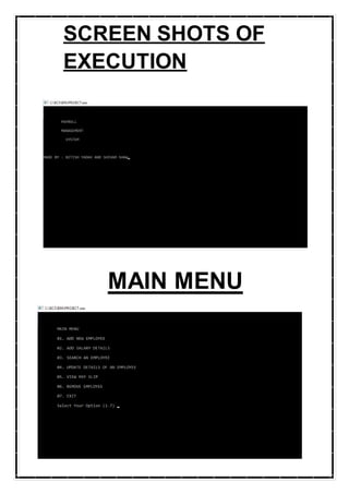 computer project code ''payroll'' (based on datafile handling) | DOCX