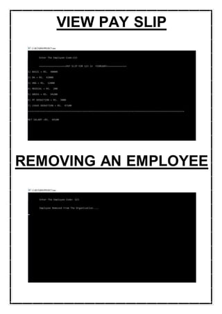 computer project code ''payroll'' (based on datafile handling) | DOCX