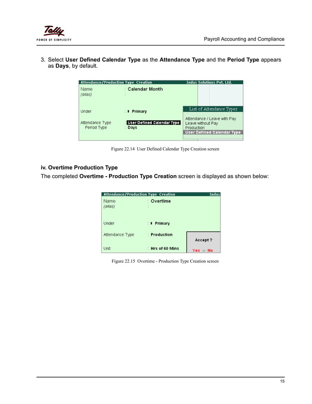 Payroll accounting in tally erp 9 | PDF