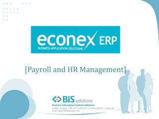 Payroll and HR management ERP Module | PPT