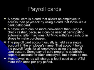 Payroll applications new | PPT
