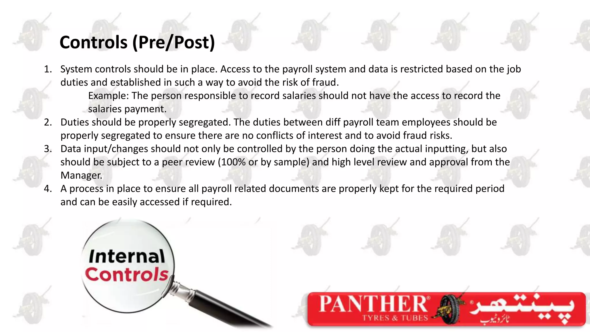 Payroll Internal Audit Plan | PPTX