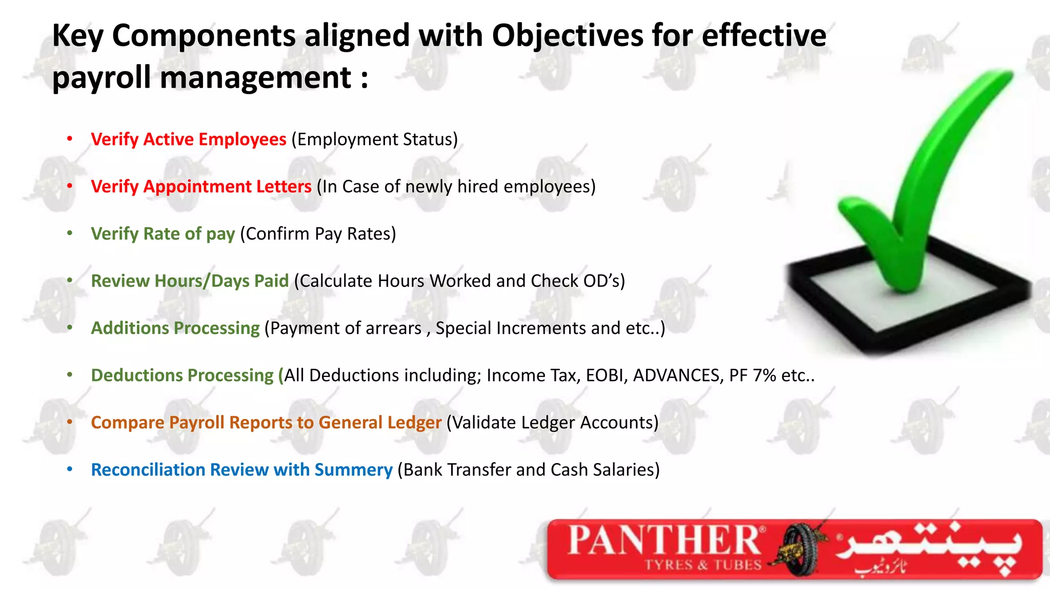 Payroll Internal Audit Plan | PPTX