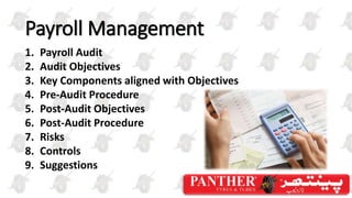Payroll Internal Audit Plan | PPTX