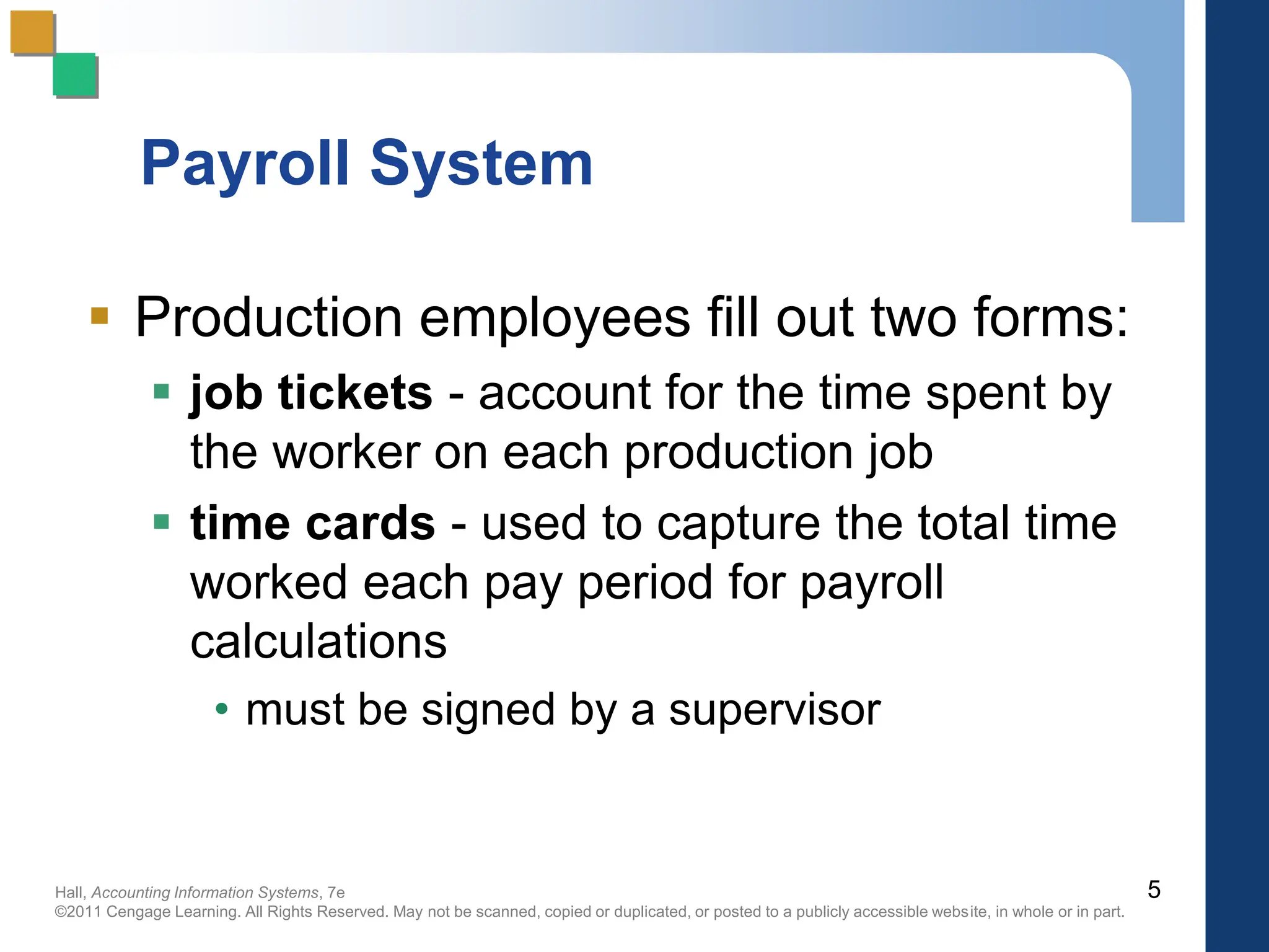 Payroll Cycle in the Expenditure Cycle of Accounting | PDF